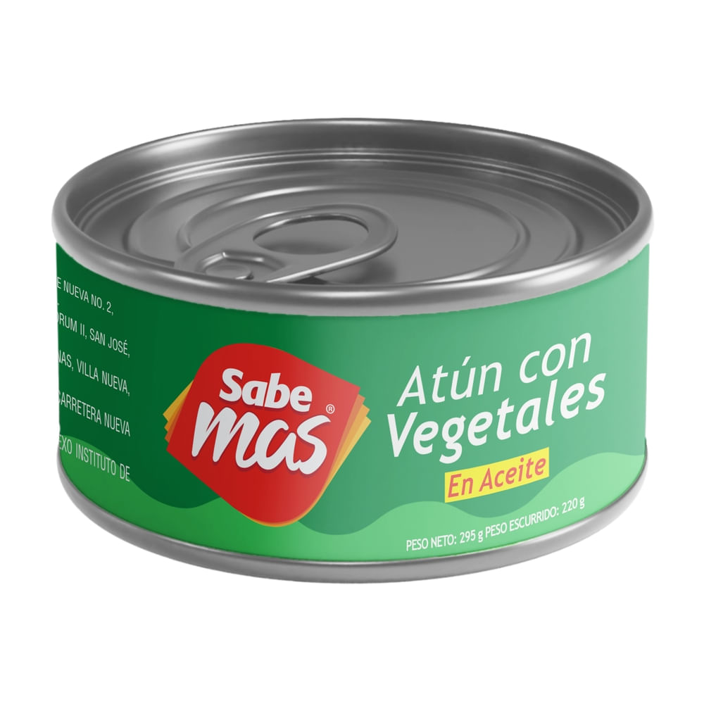 Comprar Atún Sabemas trozos con vegetales - 295 g | Walmart Costa Rica ...