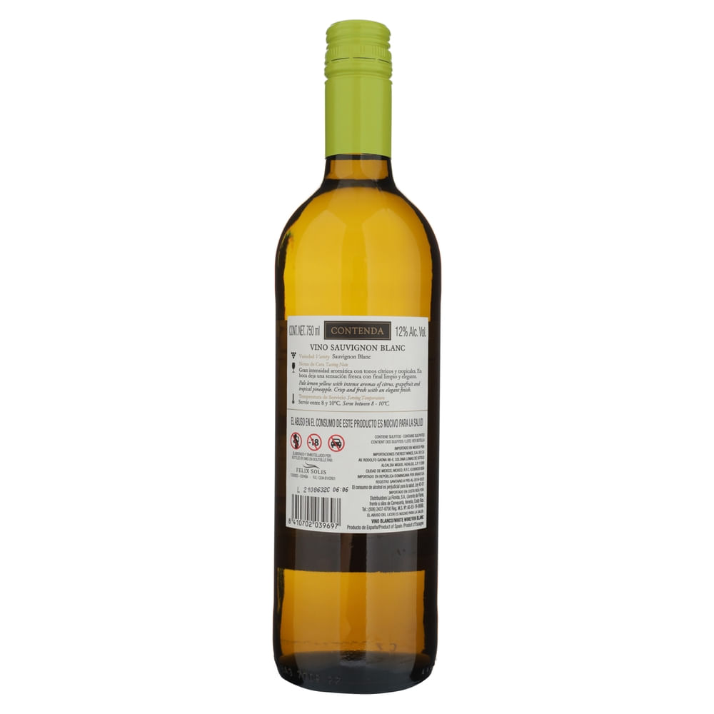 Comprar Vino Contenda Sauvignon Blanco - 750ml | Walmart Costa Rica ...
