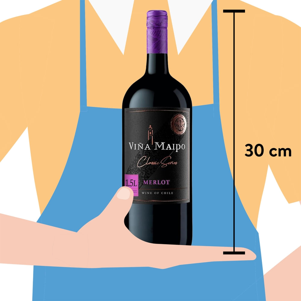 Comprar Vino Viña Maipo Varietal Merlot 1.5L | Walmart Costa Rica ...