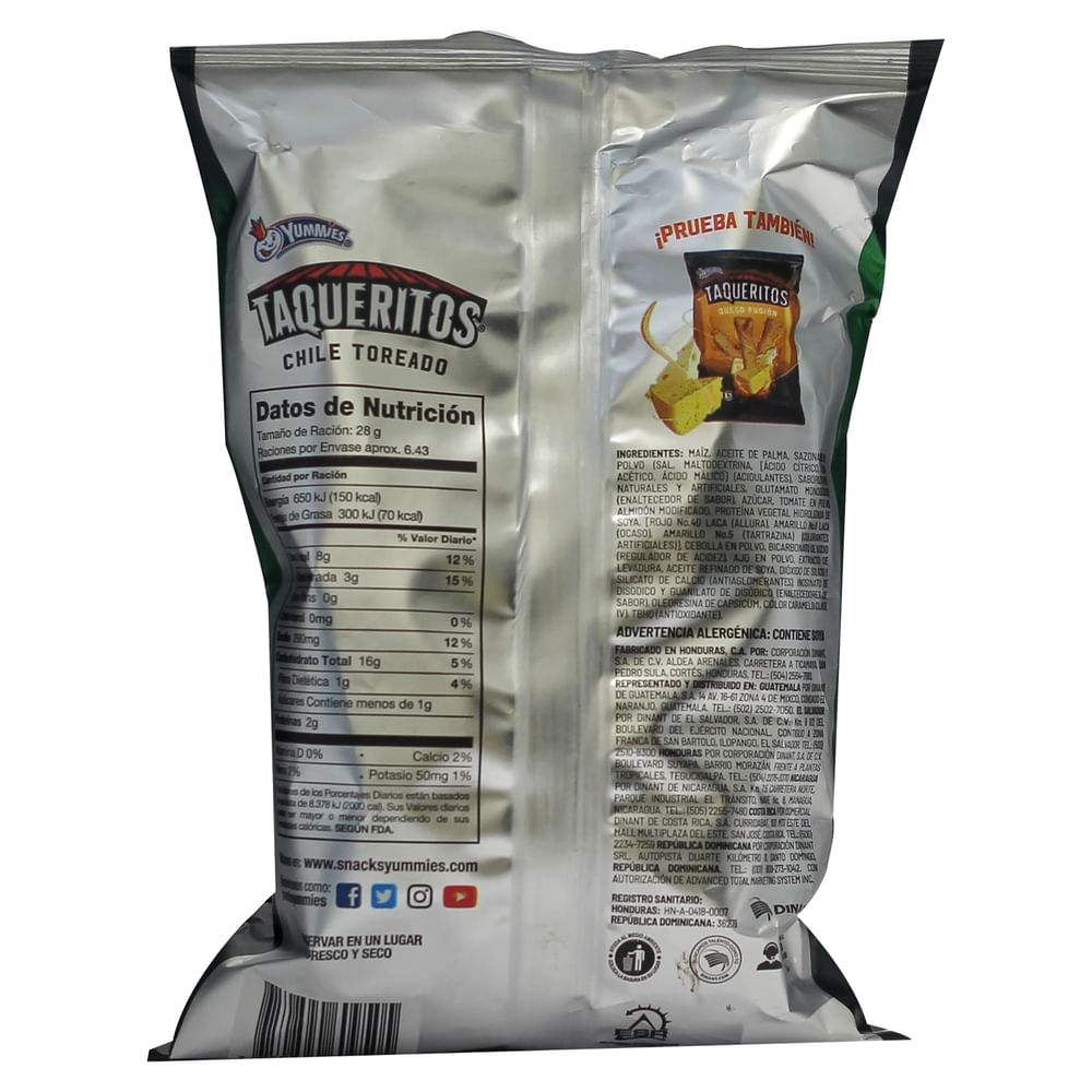 Taquerito Queso 80 Gr - Maxi Palí | Costa Rica