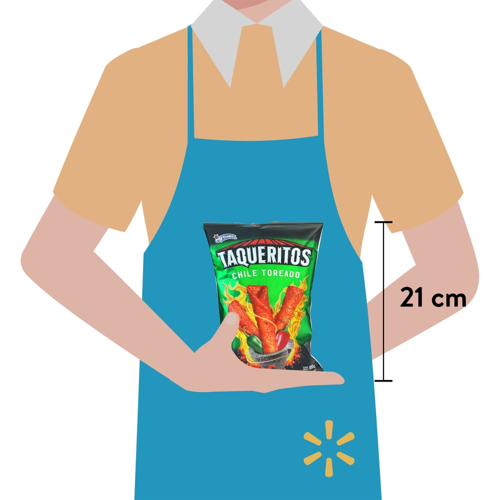 Comprar Snacks Crujiente Yummies Taquerito Chile Toreado - 80 g ...