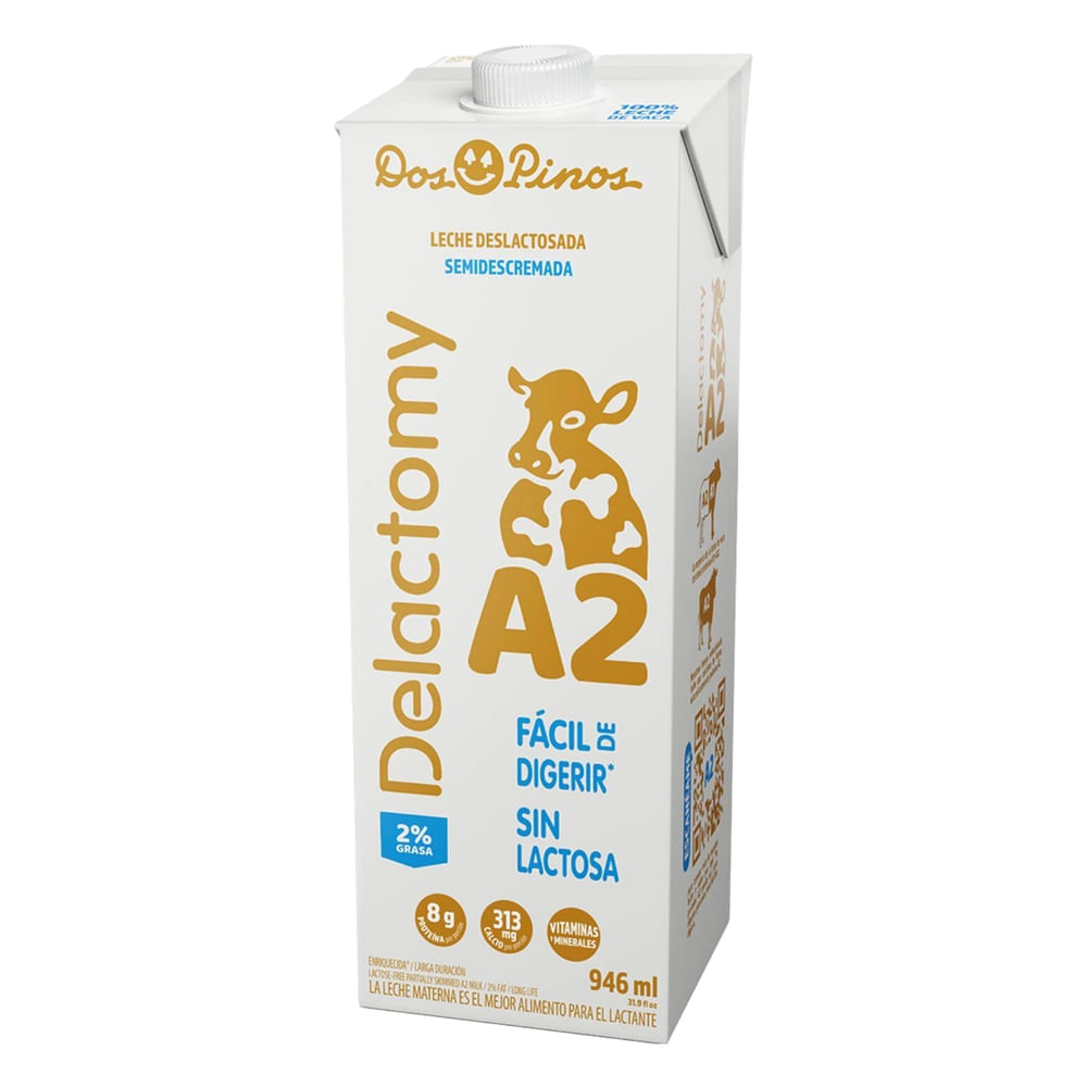 Comprar Leche Dos Pinos Delactomy A2 - 946 ml | Walmart Costa Rica ...