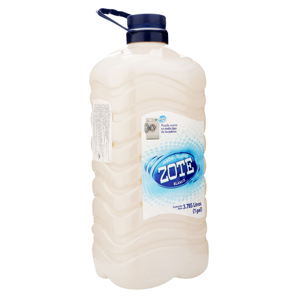 Jabon Liquido Zote Blanco 3785ml - Maxipalí | Costa Rica