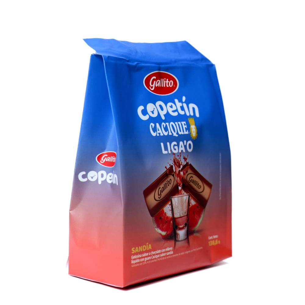 Comprar Chocolate Copetín Cacique Con Licor Ligado Sandia - 138 g ...