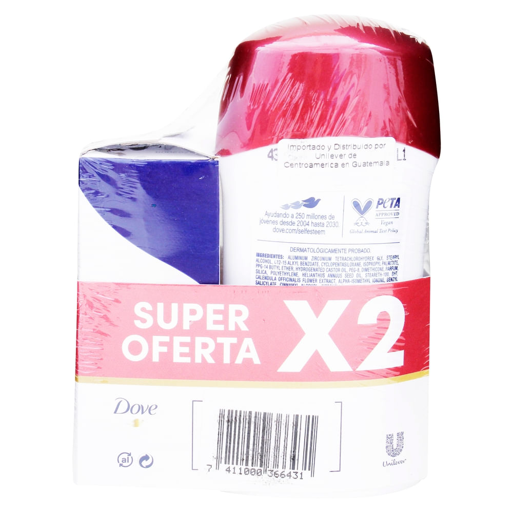 Desodorante Dove en barra caléndula mas jabón original 3 Pack - 90 g ...