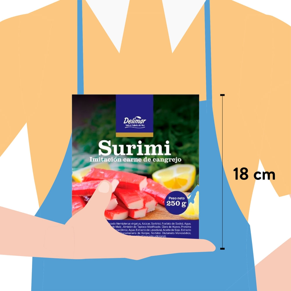 Surimi Delimar - 250 g - Walmart | Costa Rica