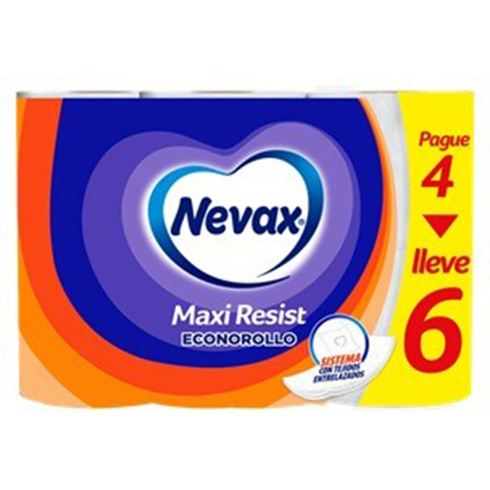 Papel Higiénico Nevax económico - 400 hojas - Walmart | Costa Rica