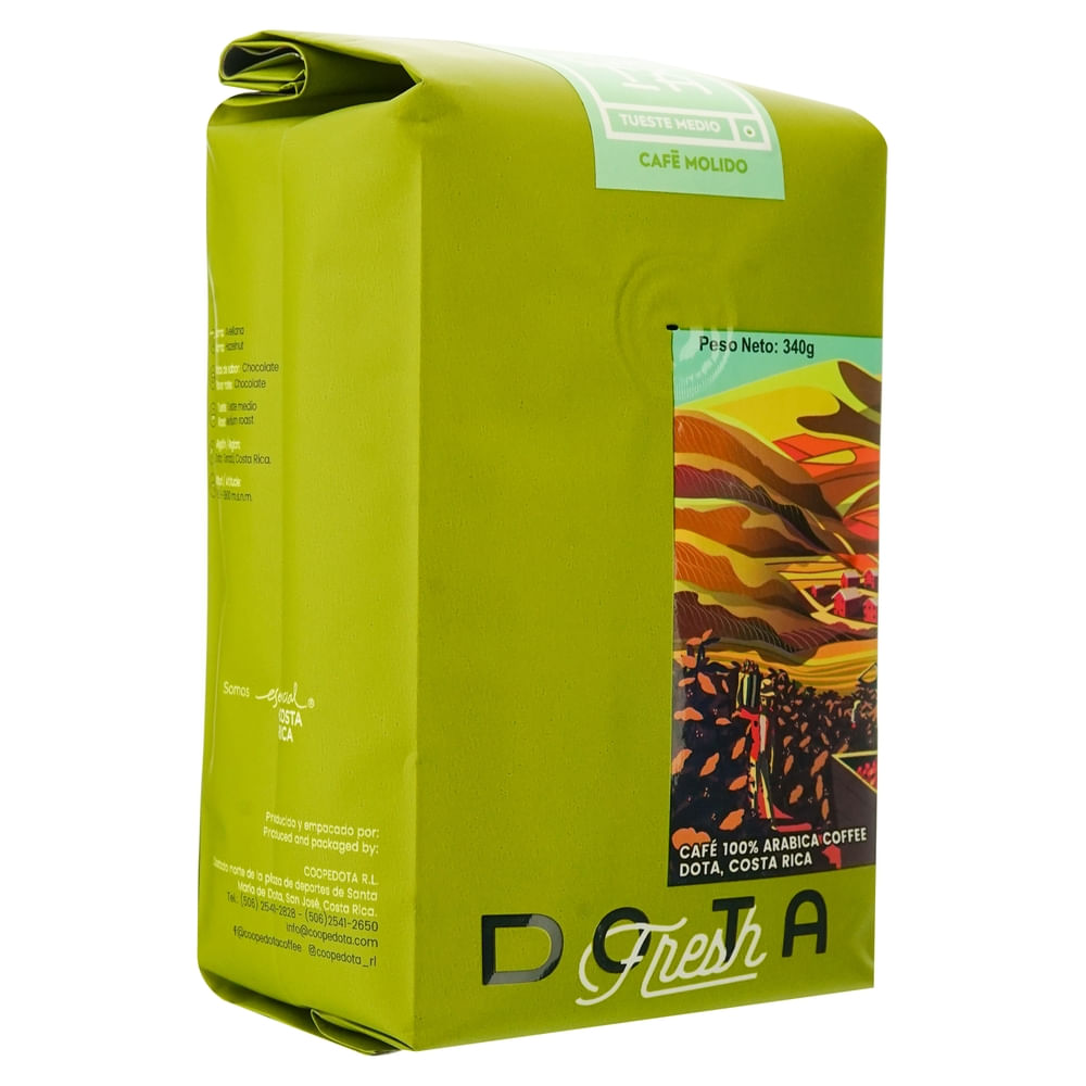 Comprar Café Dota Fresh tueste medio - 340 g | Walmart Costa Rica ...