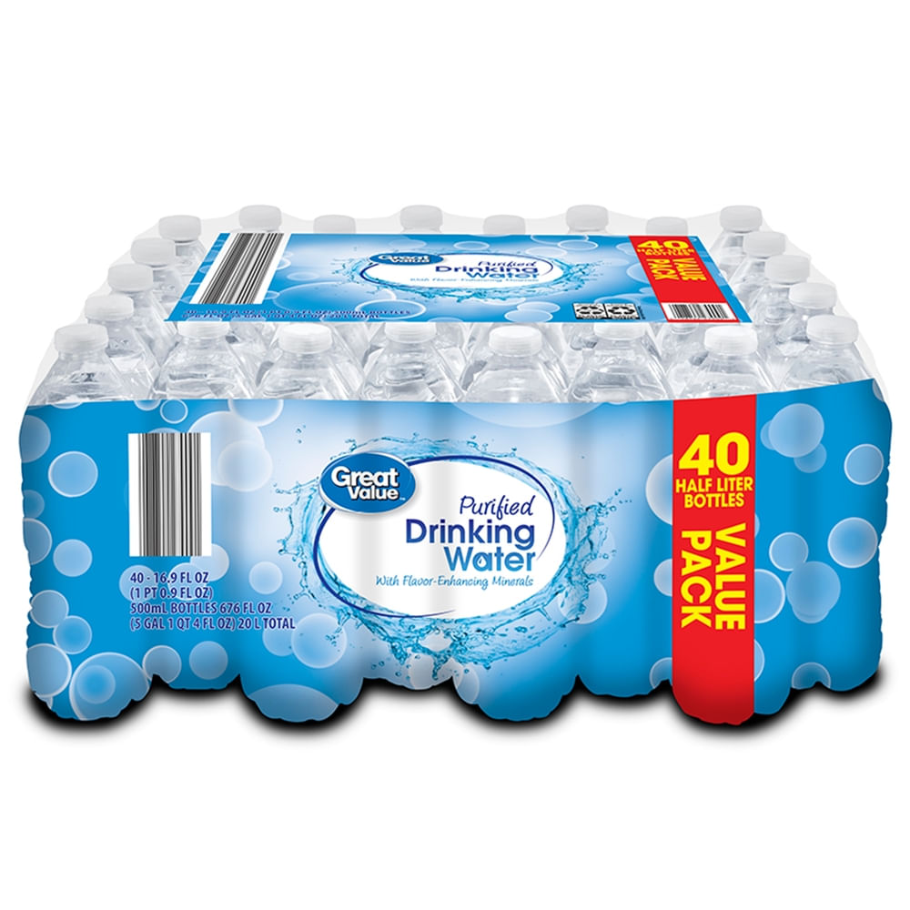 Comprar Agua Purificada Great Value 40 pack - 20000 ml | Walmart Costa ...