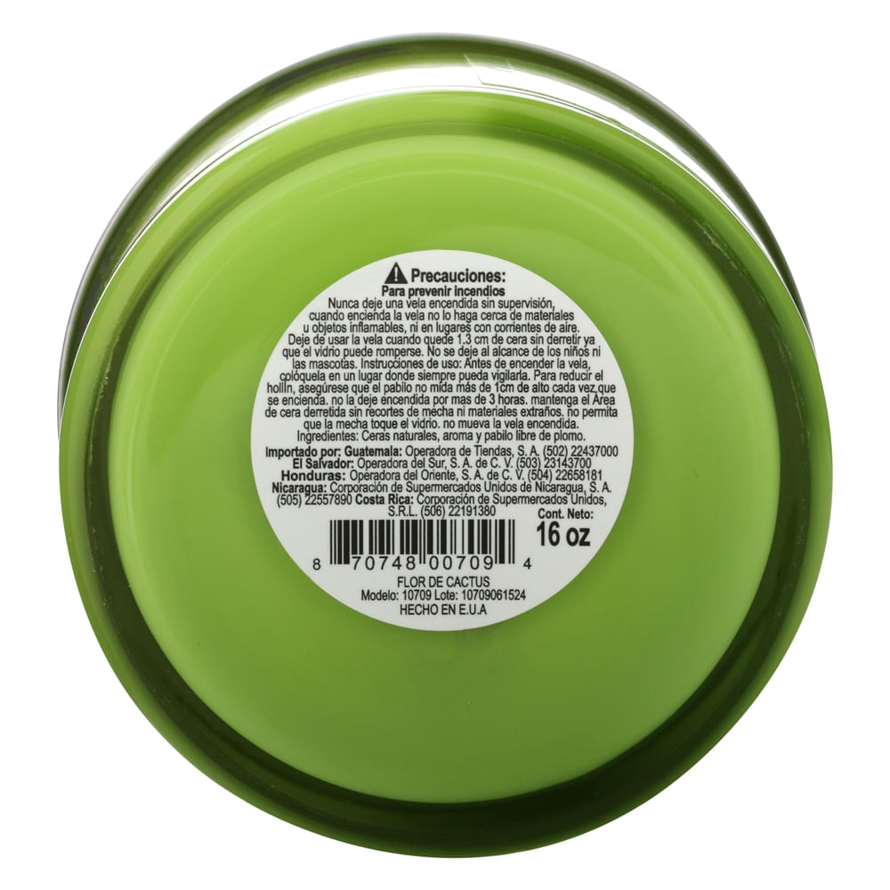 Vela Aromatica 16 Oz Flor De Cactus - Walmart | Costa Rica