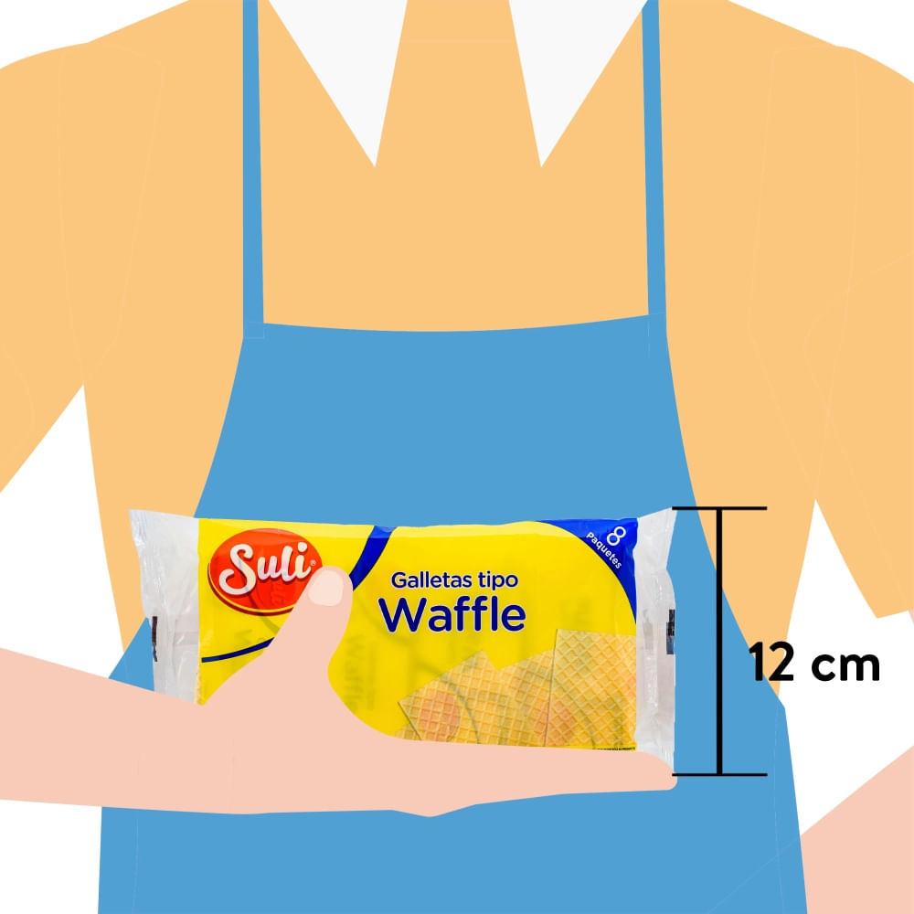 Comprar Galleta Suli Waffle Vainilla 8 Unidades - 160 g | Walmart Costa ...