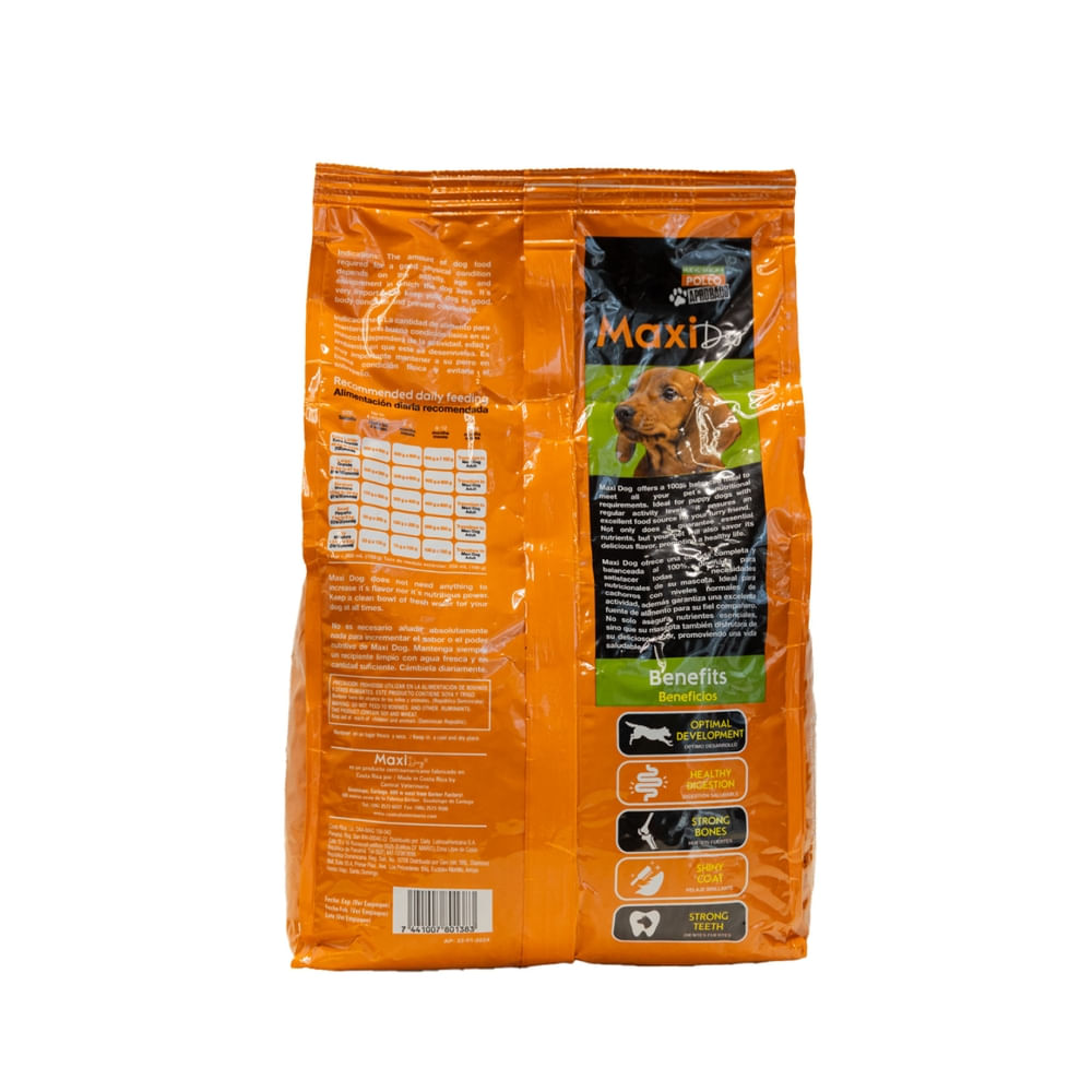 Comprar Alimento para perro Maxi Dog para cachorro - 1.5 kg | Walmart ...