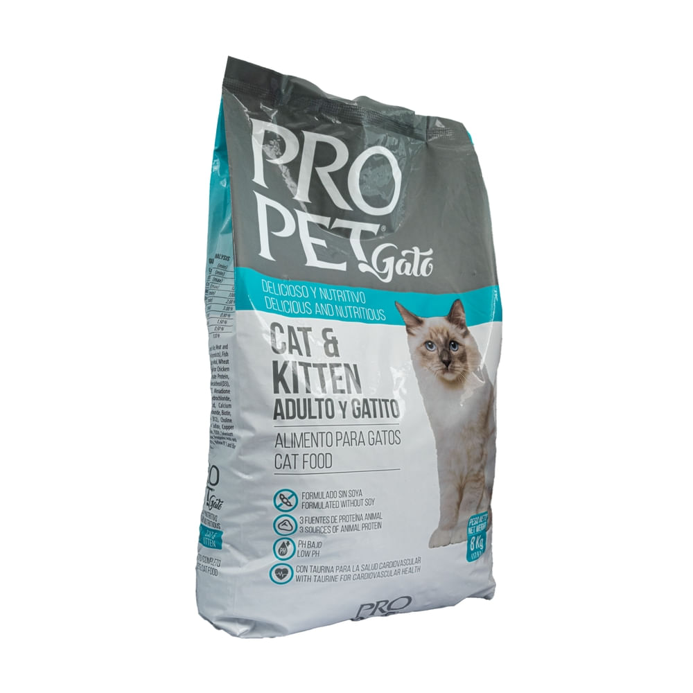 Comprar Alimento Pro Pet para gatos adultos y gatitos - 8 kg | Walmart ...