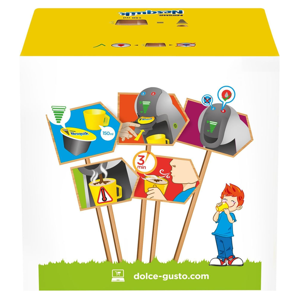 Comprar Nescafé® Dolce Gusto Nesquik® Chocolate Caja 16 Capsulas ...