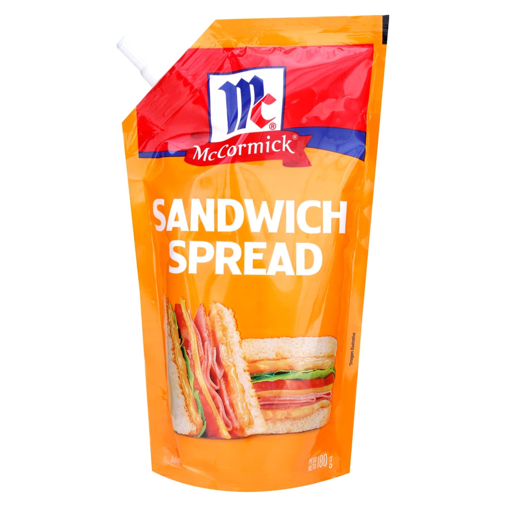 Comprar Aderezo Mccormick sándwich spread doy pack - 180 g | Walmart ...