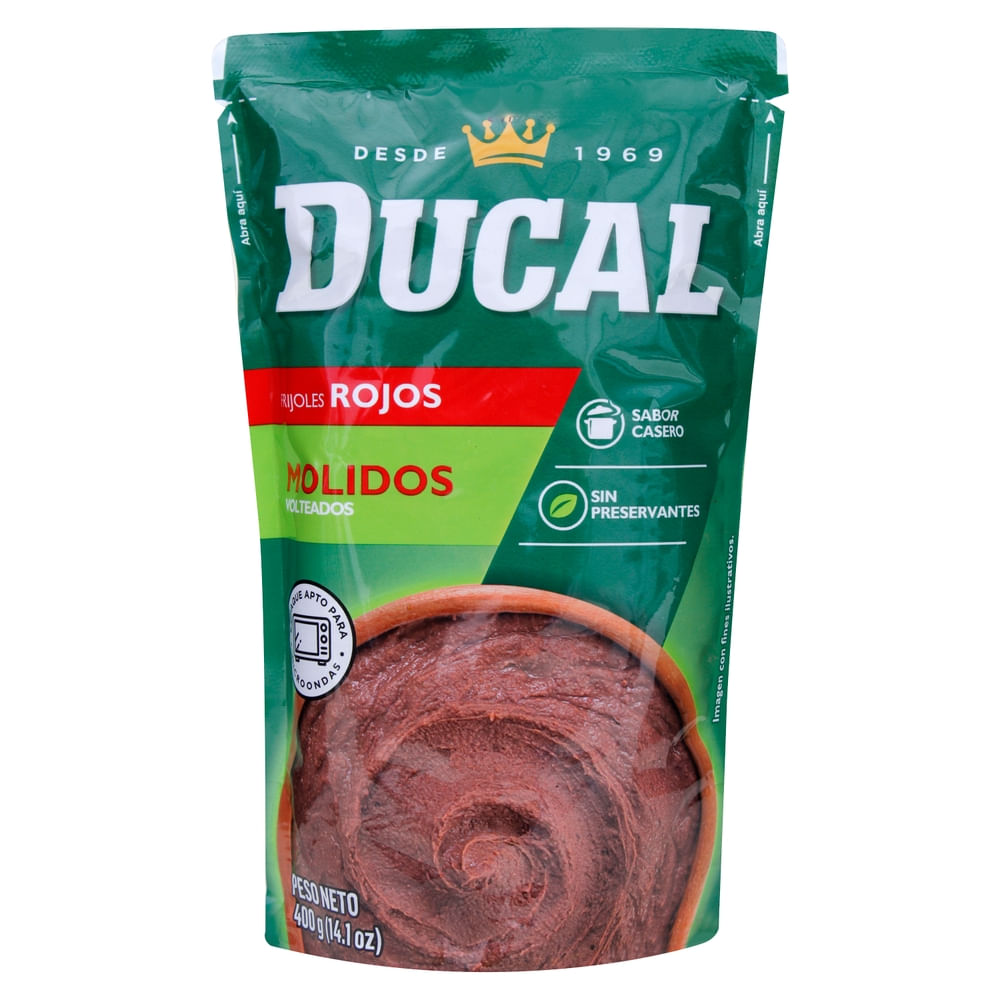 Comprar Frijol Ducal Molido Rojo Doy Pack - 400 g | Walmart Costa Rica ...