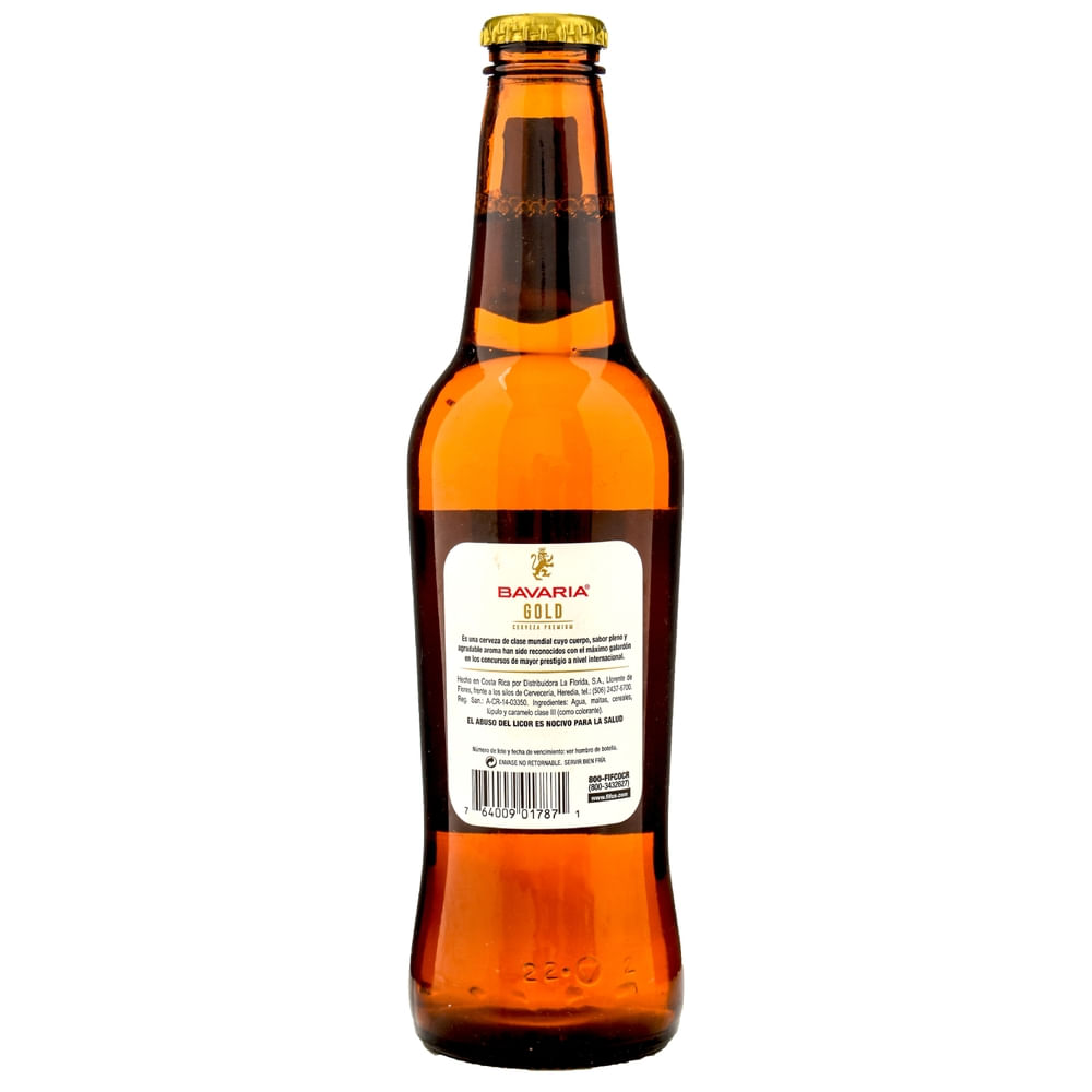 Comprar Cerveza Botella Bavaria Gold Desechable - 350ml | Walmart Costa ...
