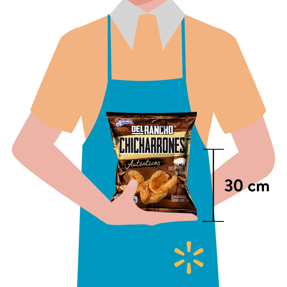 Comprar Chicharrónes Yummies Del Rancho Auntenticos - 100 g | Walmart ...