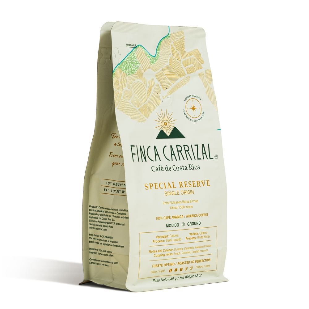 Comprar Café molido Finca Carrizal reserva especial - 340 g | Walmart Costa Rica - Masxmenos ...