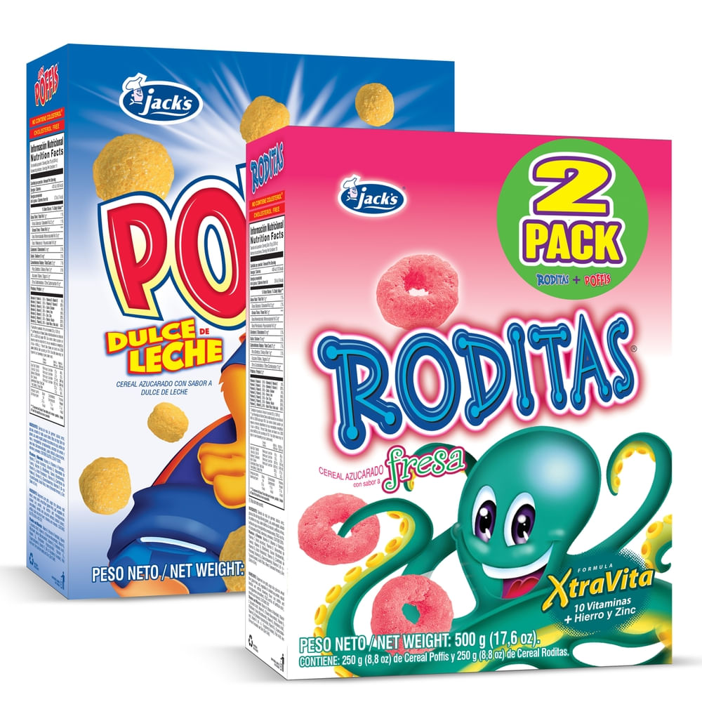 Comprar Cereal Jack's sabores surtidos 2 pack - 500 g | Walmart Costa ...