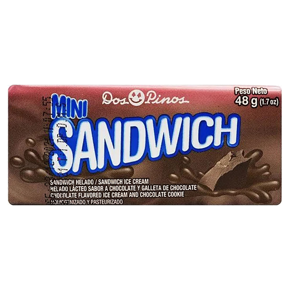Comprar Helado Dos Pinos mini sándwich chocolate - 48 g | Walmart Costa ...