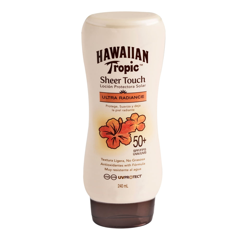 Comprar Protector solar Hawaiian Tropic textura ligera FPS 50 - 240 ml ...