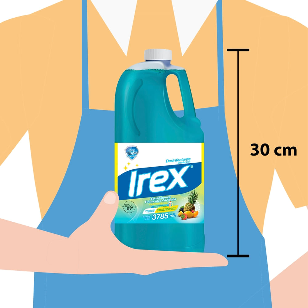 Desinfectante Irex Sensación primavera caribeña – 3785 ml - Walmart ...