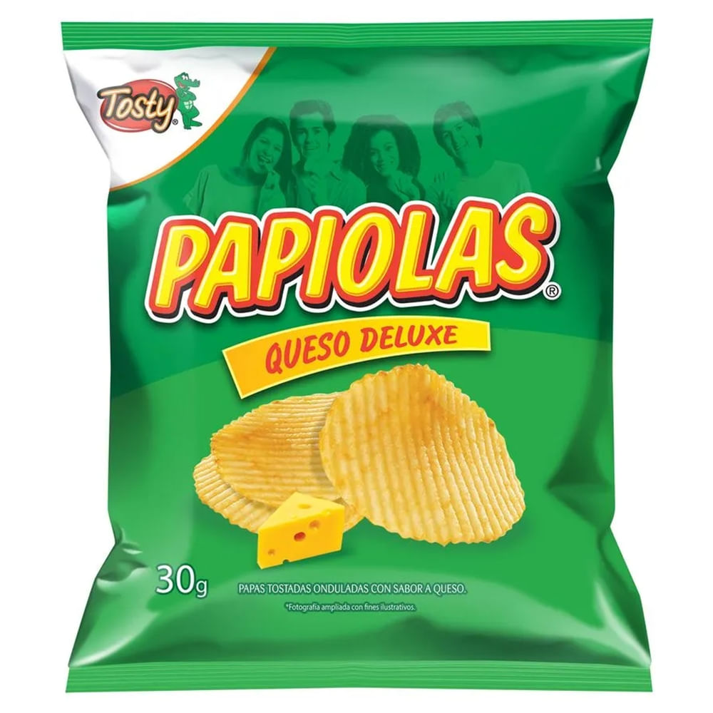 Comprar Papa tostada Papiolas sabor queso deluxe - 30 g | Walmart Costa ...