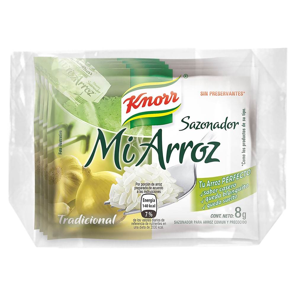 Comprar Sazonador Knorr Mi Arroz 4 Pack - 32 g | Walmart Costa Rica ...
