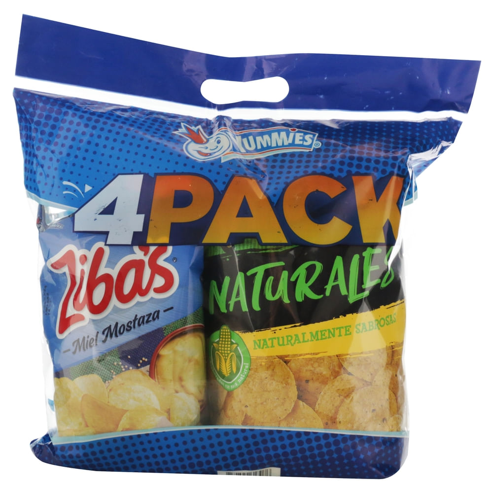 Comprar Snack Yummies Surtido 4 Pack -605 gr | Walmart Costa Rica ...
