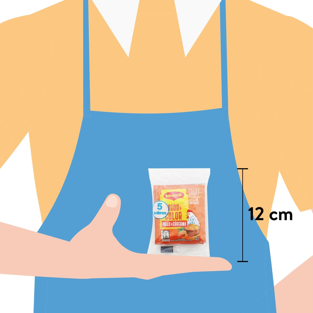 Comprar Consomé Maggi Pollo Y Cúrcuma 5 pack - 50 g | Walmart Costa ...