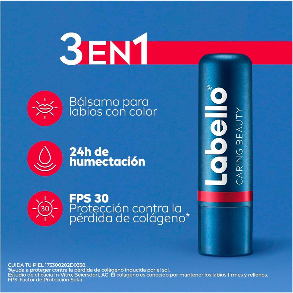 Comprar Pretector labial Labello rosado 3 en 1 - 4.8 g | Walmart Costa ...