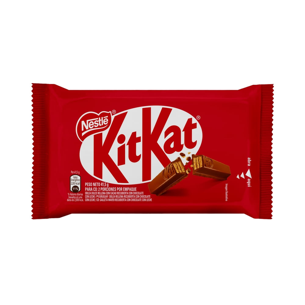 Comprar Chocolate KIT KAT® Galleta recubierta de Chocolate con Leche ...