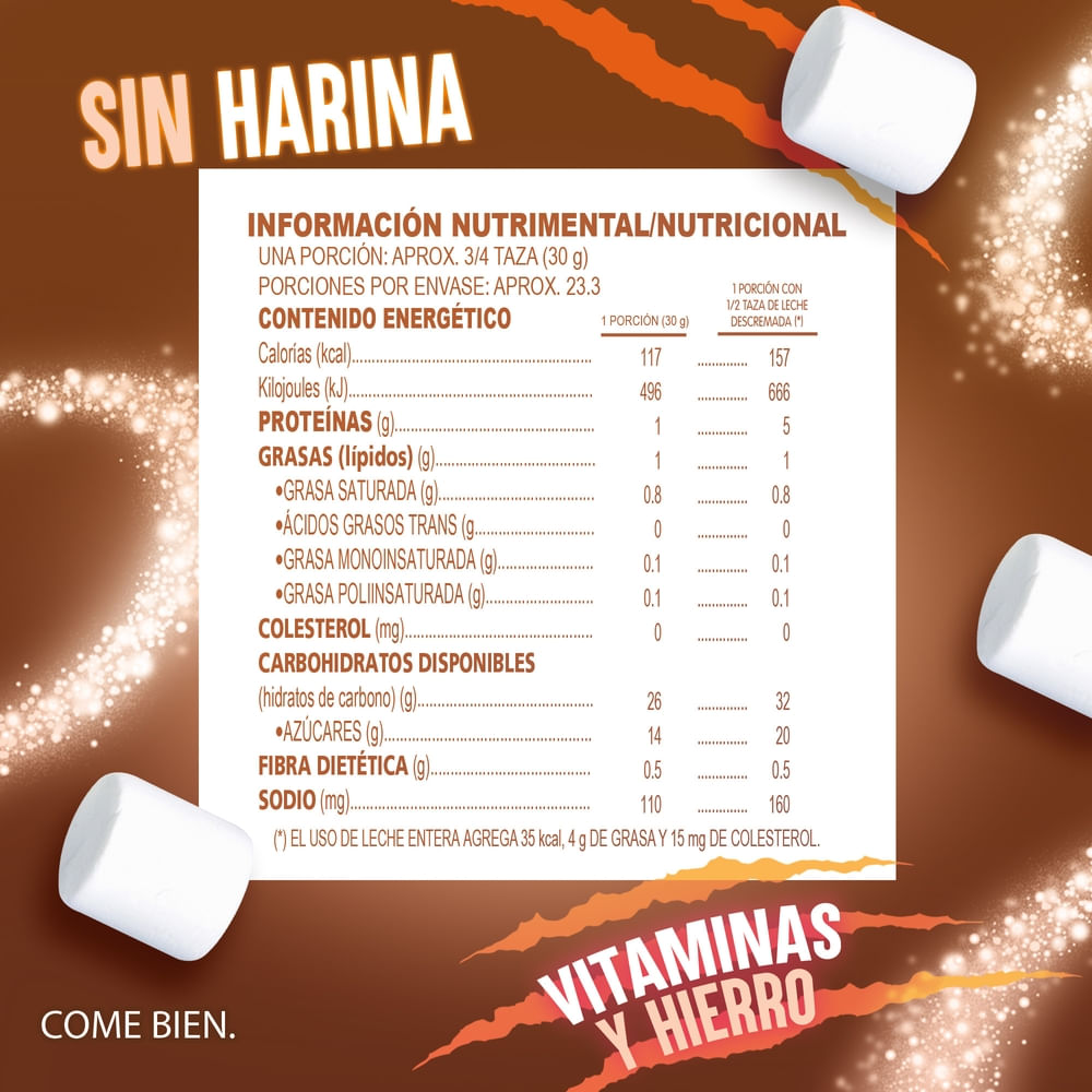 Comprar Cereal Kelloggs Zucaritas Sabor Chocolate con Malvaviscos - 700 ...