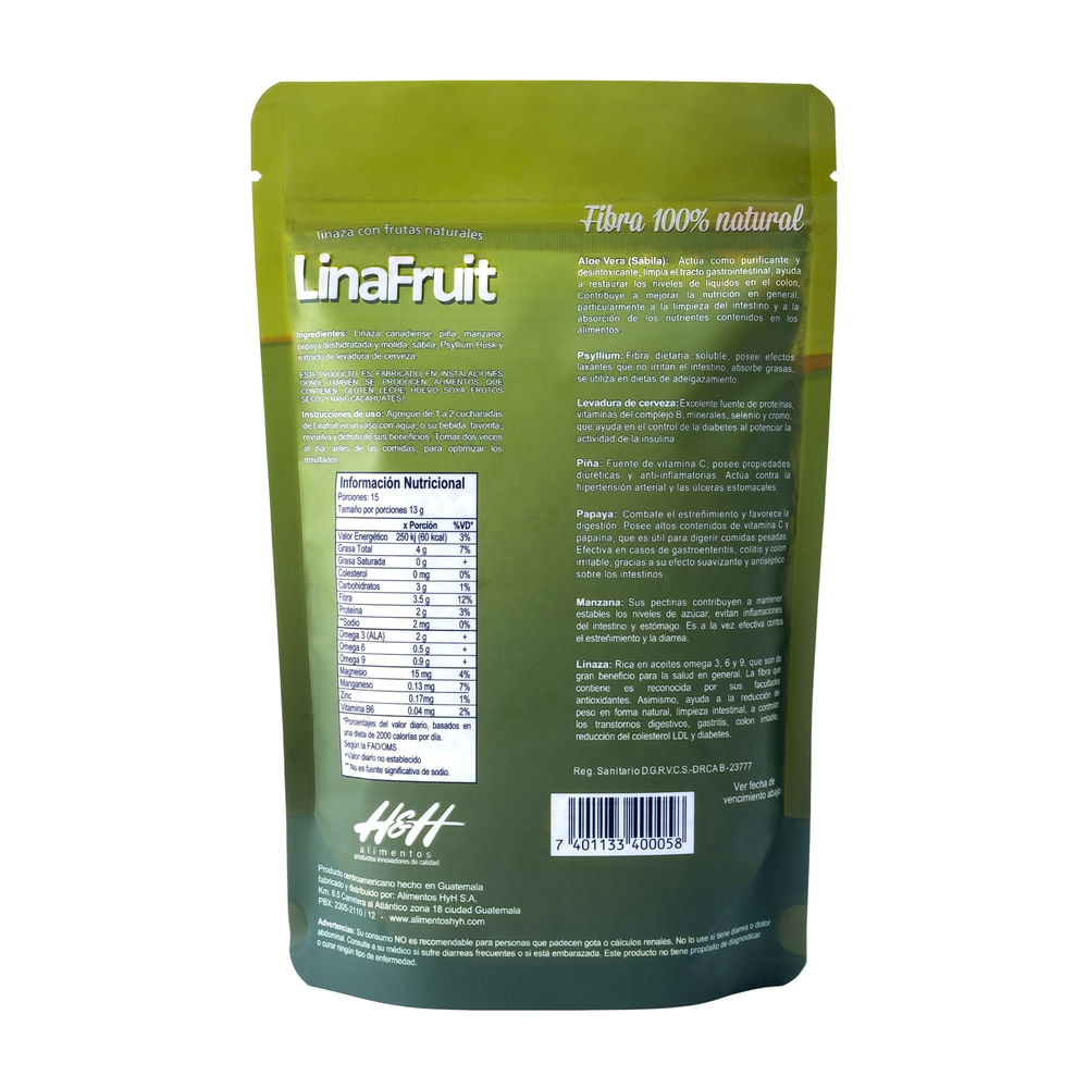 Comprar Fibra Linafruit Savoré - 200 g - 200 g | Walmart Costa Rica ...