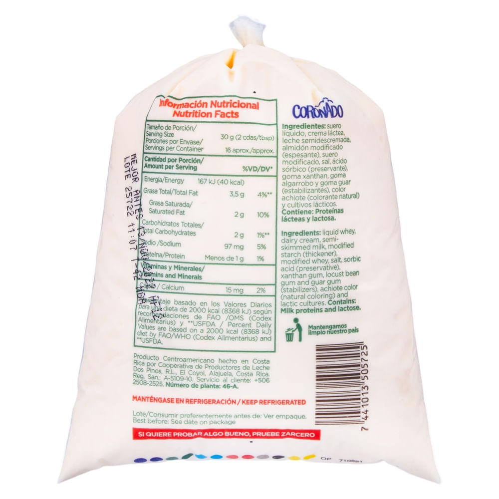 Comprar Natilla Dos Pinos Zarcero - 500 g | Walmart Costa Rica ...