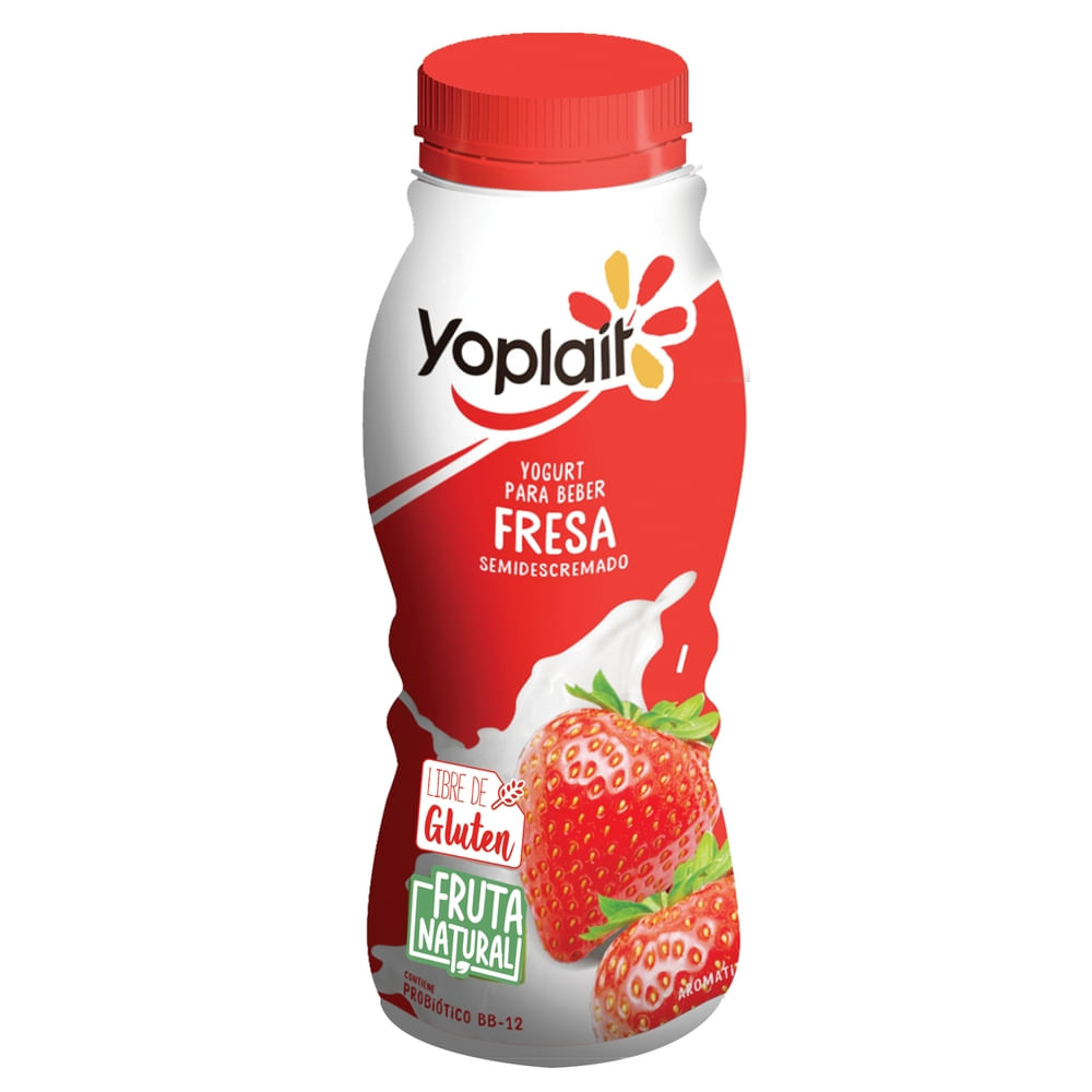 Comprar Yogurt Yoplait Líquido De Fresa -235 g | Walmart Costa Rica ...