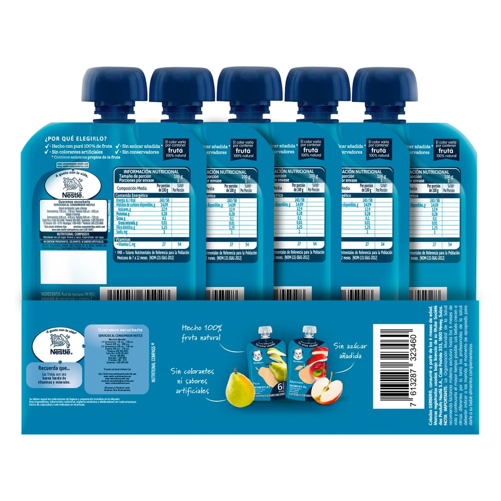 Comprar Colado Gerber Pouch 5 Pack - 500 g | Walmart Costa Rica ...