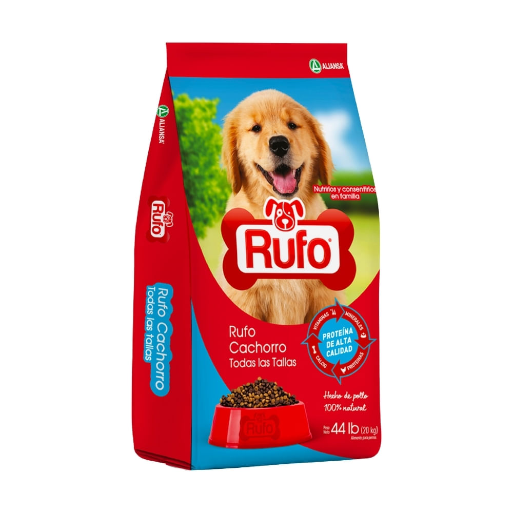 Alimento Rufo Perro Cachorro 20000gr - Walmart | Costa Rica