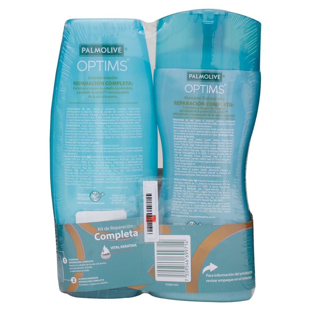 Comprar Pack Optims Sh 400ml Acond 380ml 780 | Walmart Costa Rica ...