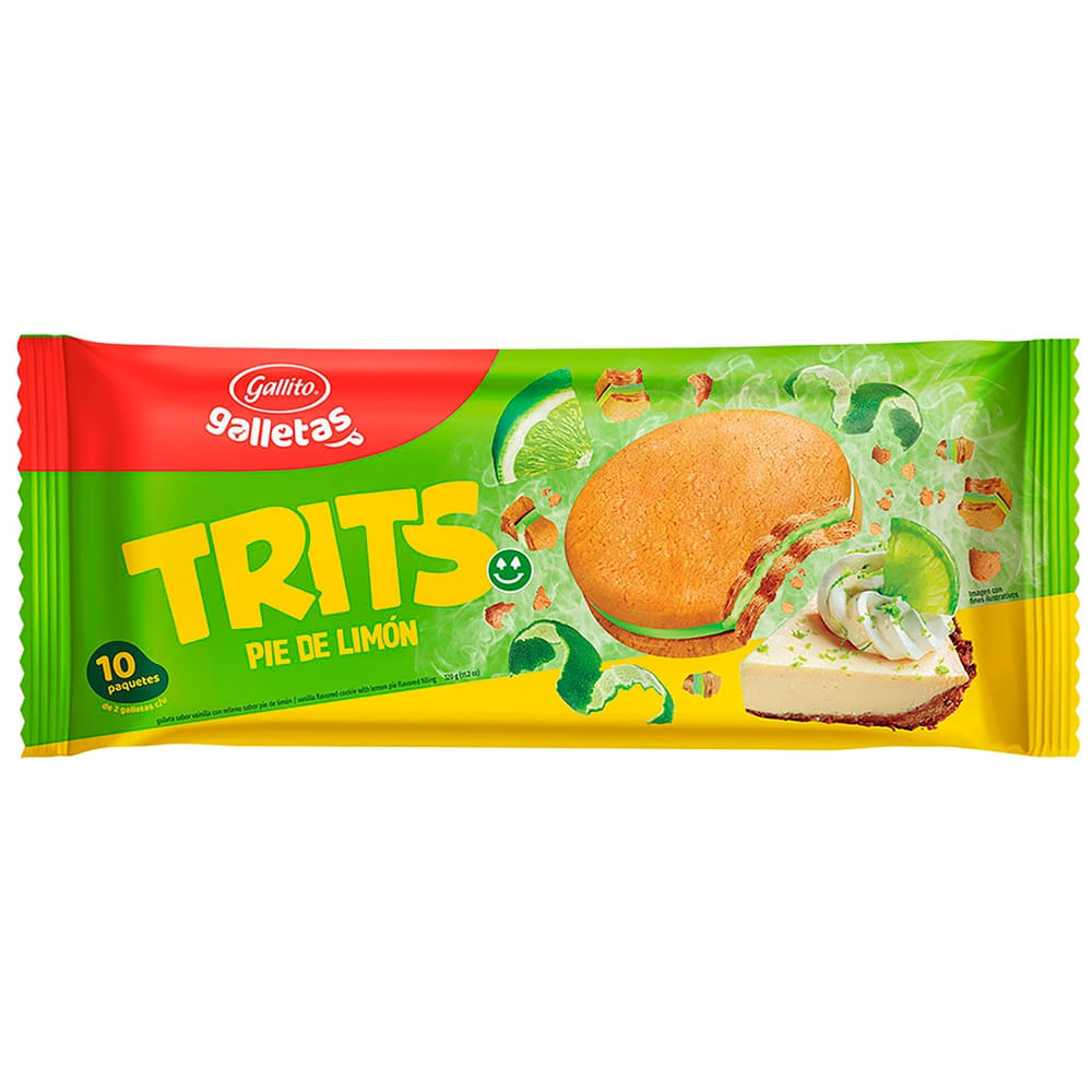 Comprar Galleta Trits Pie Limón Gallito 320G | Walmart Costa Rica ...