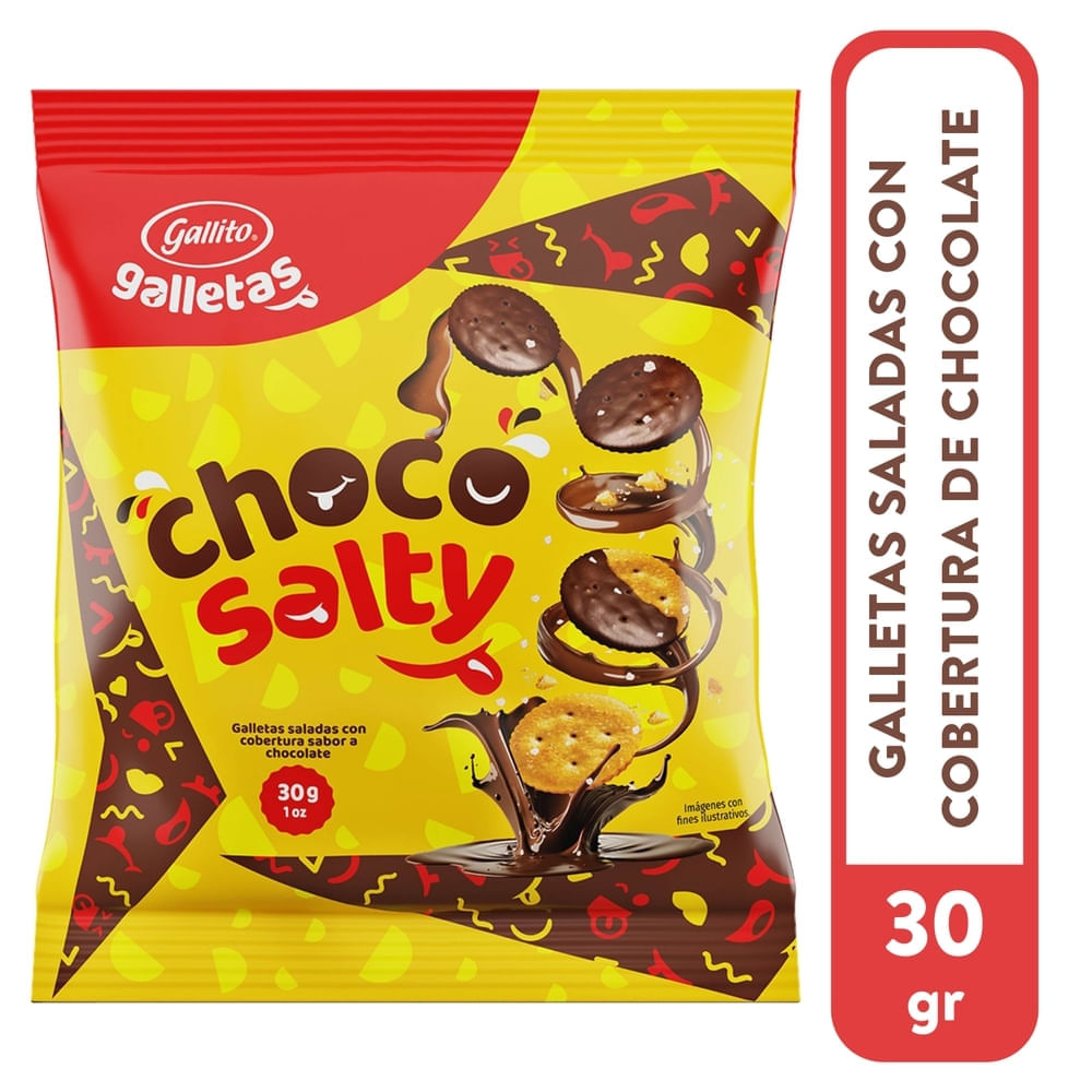 Comprar Galleta Choco Salty Gallito - 180 g | Walmart Costa Rica ...