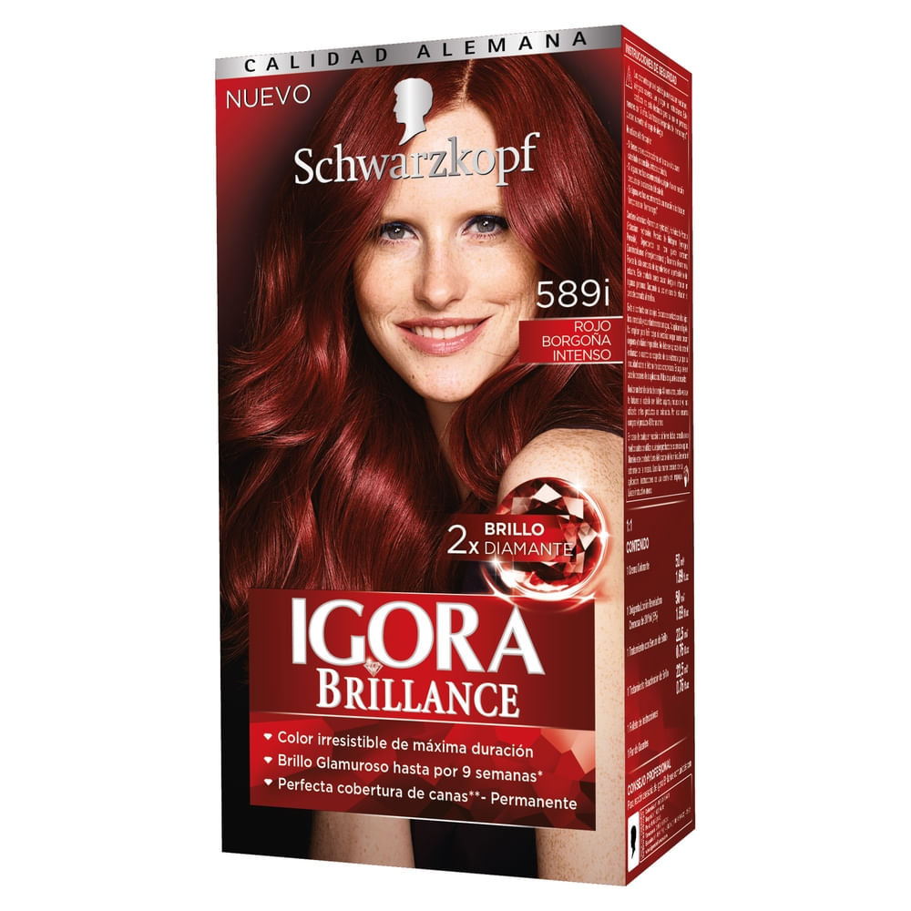Comprar Tinte Schwarzkopf igora #589 color borgoña intenso - 50 ml ...