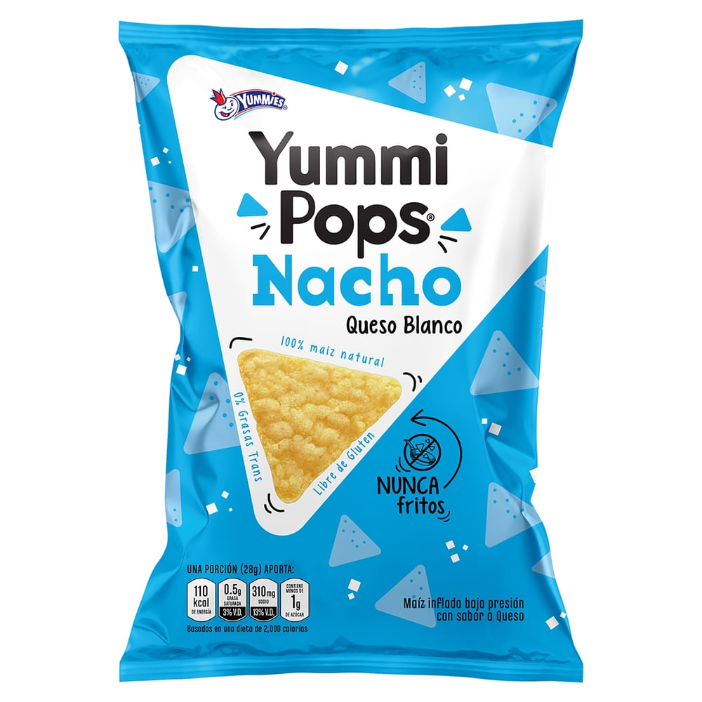 Comprar Snack Yummies Yummipops Nacho Queso Blanco - 130 g | Walmart ...