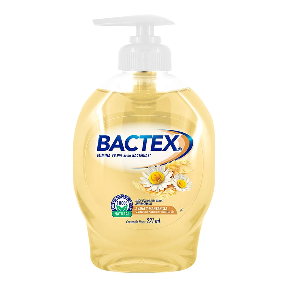 Comprar Jabón Bactex Líquido Antibacterial Avena - 221 ml | Walmart ...