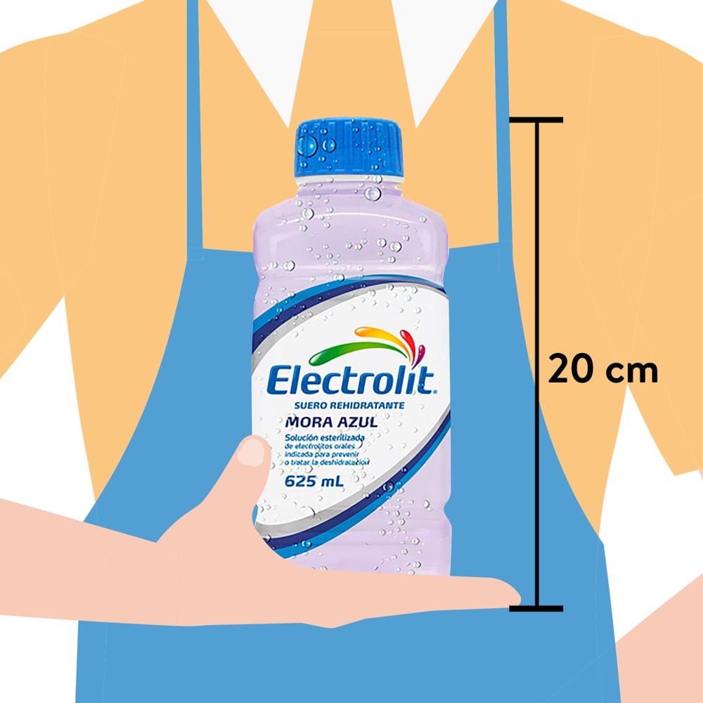 Comprar Suero Electrolit Rehidratante Sabor Mora Azul -625 ml | Walmart ...