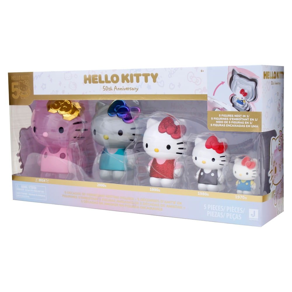 Comprar Figuras 50 Aniversario Hello Kitty 5 Pac | Walmart Costa Rica ...