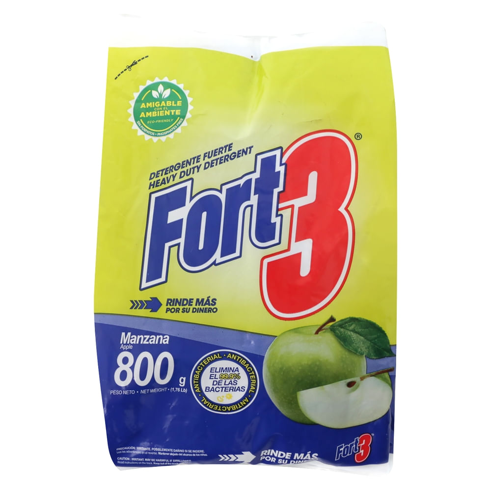 Detergente Fort3 Manzana 800gr - Walmart | Costa Rica