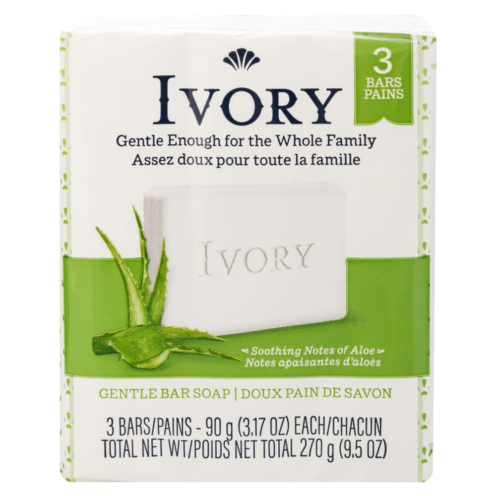 Comprar Jabón Barra Ivory Aloe 3p - 90 g | Walmart Costa Rica - Walmart ...
