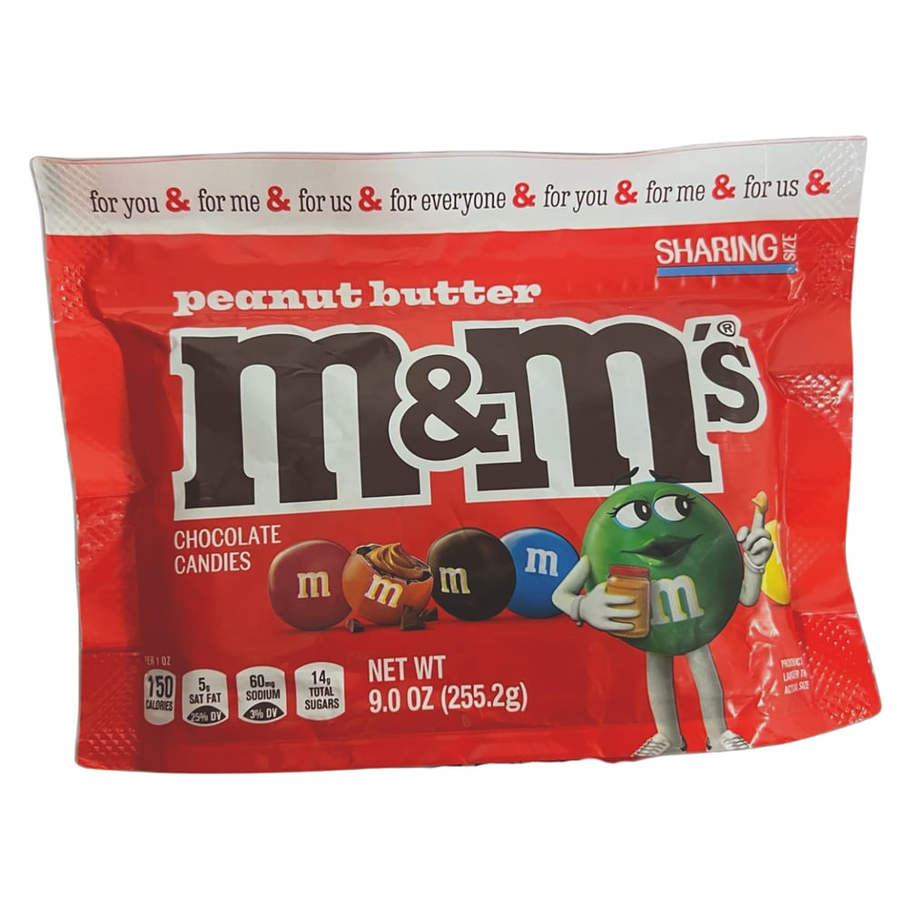 Myms Peanut Butter Bolsa 255.2gr - Masxmenos | Costa Rica